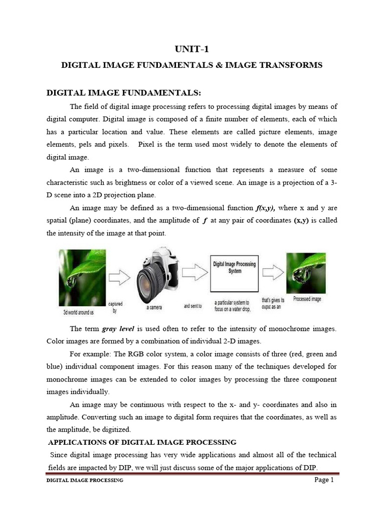 6.digital Image Processing | Download Free PDF | Data Compression | Digital Image