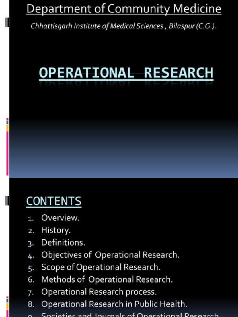 Or History and Defination | PDF