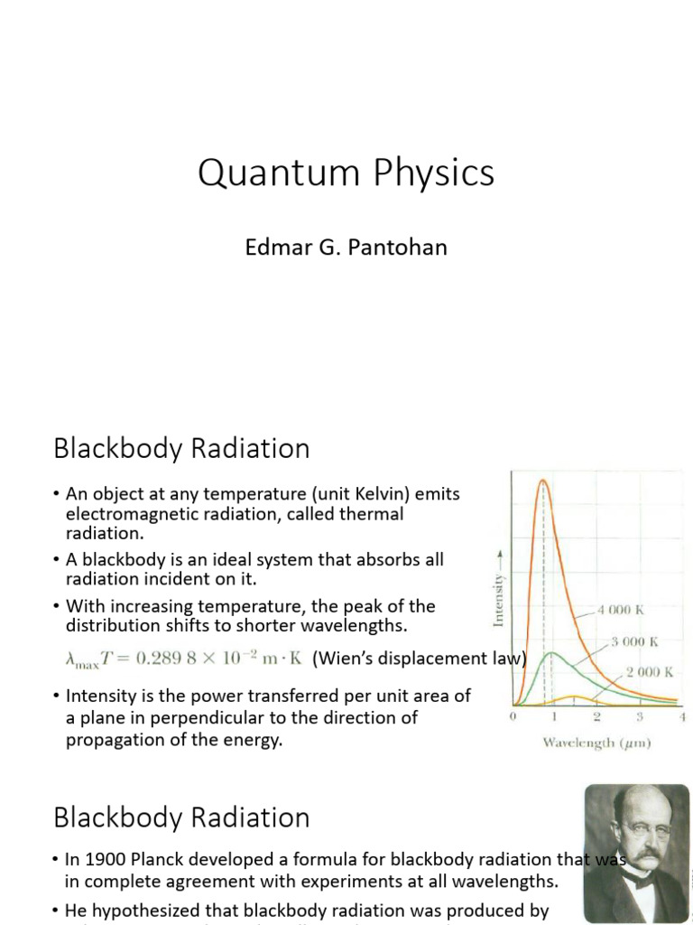 Quantum-physics | PDF | Photoelectric Effect | Electromagnetic Radiation