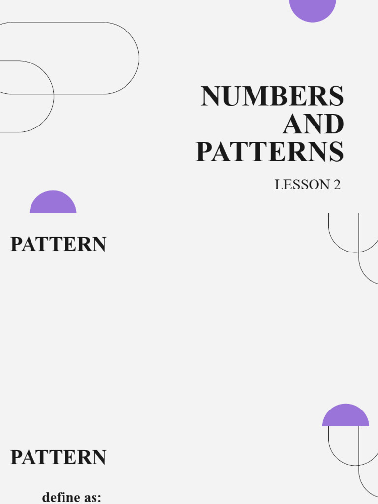 MODULE 1 Numbers Patterns - 062435 | PDF | Symmetry | Planets