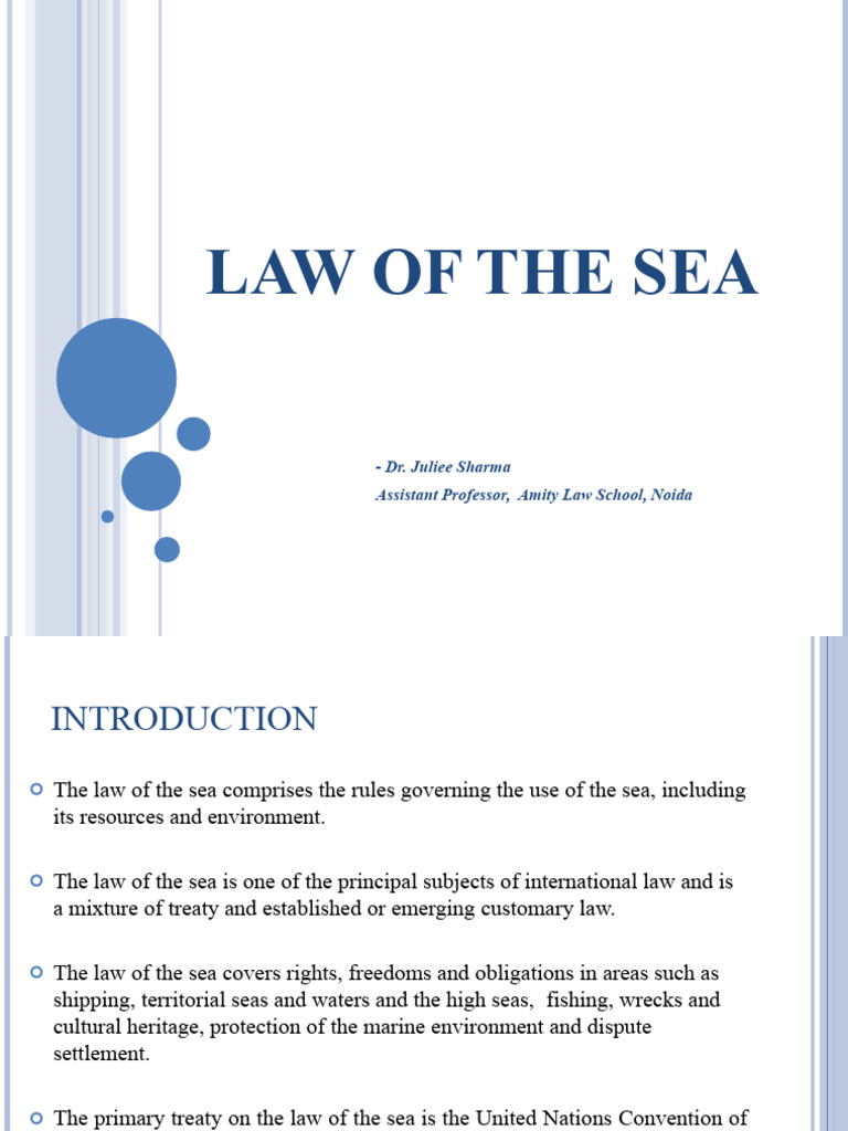 9. Law of the Sea | PDF | Territorial Waters | United Nations ...