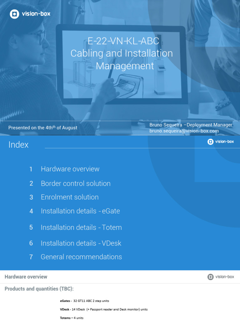3.2 E-22-VN-KL-ABC Cabling and Installation Management - Bruno | PDF ...