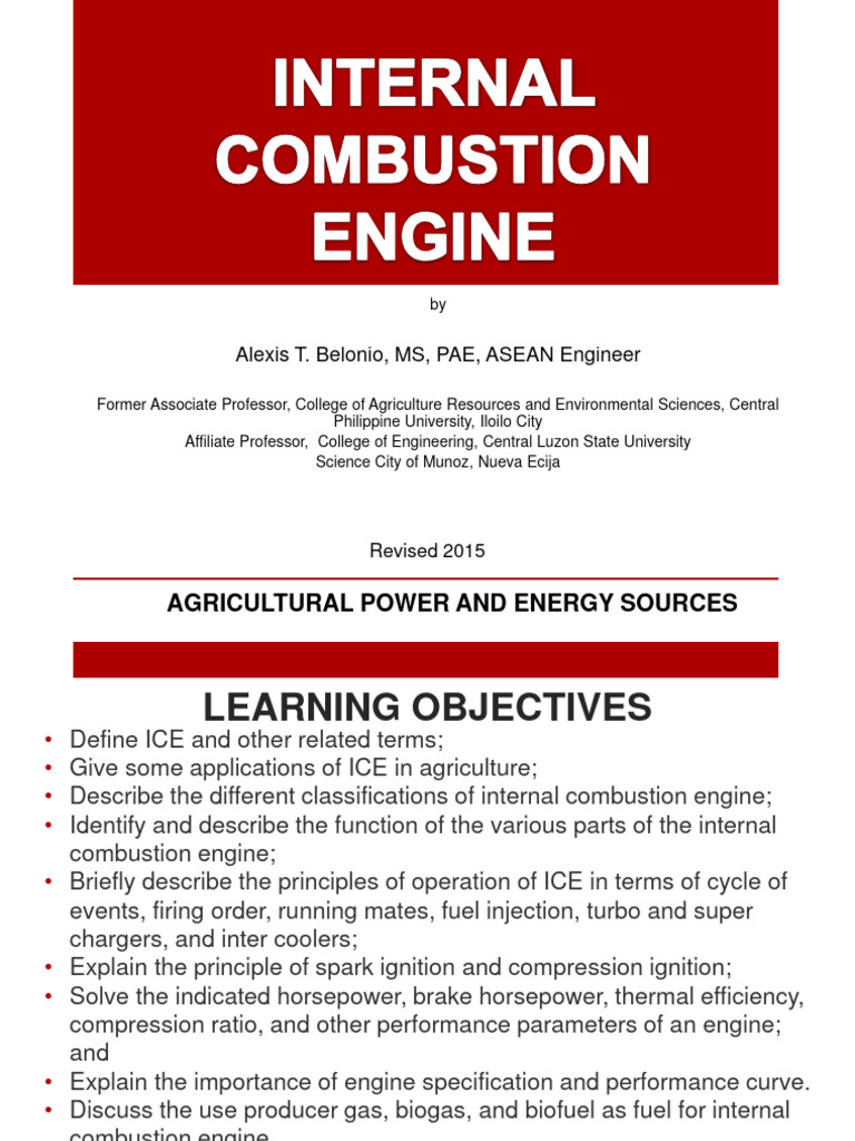 APES Chap04 Intenal Combustion Engine | PDF | Internal Combustion ...