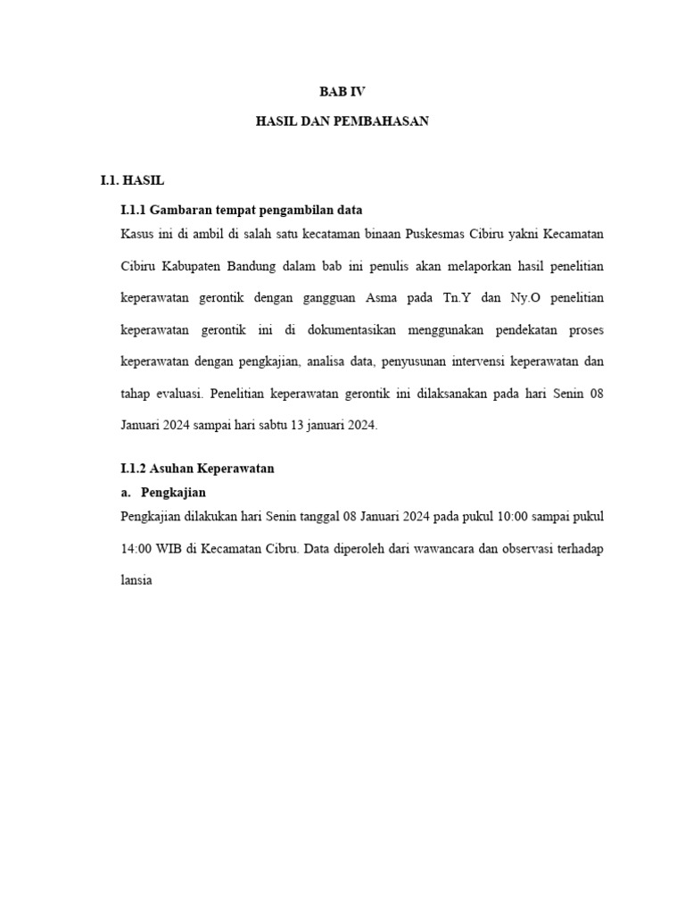 Bab Iv Kti Aris | PDF