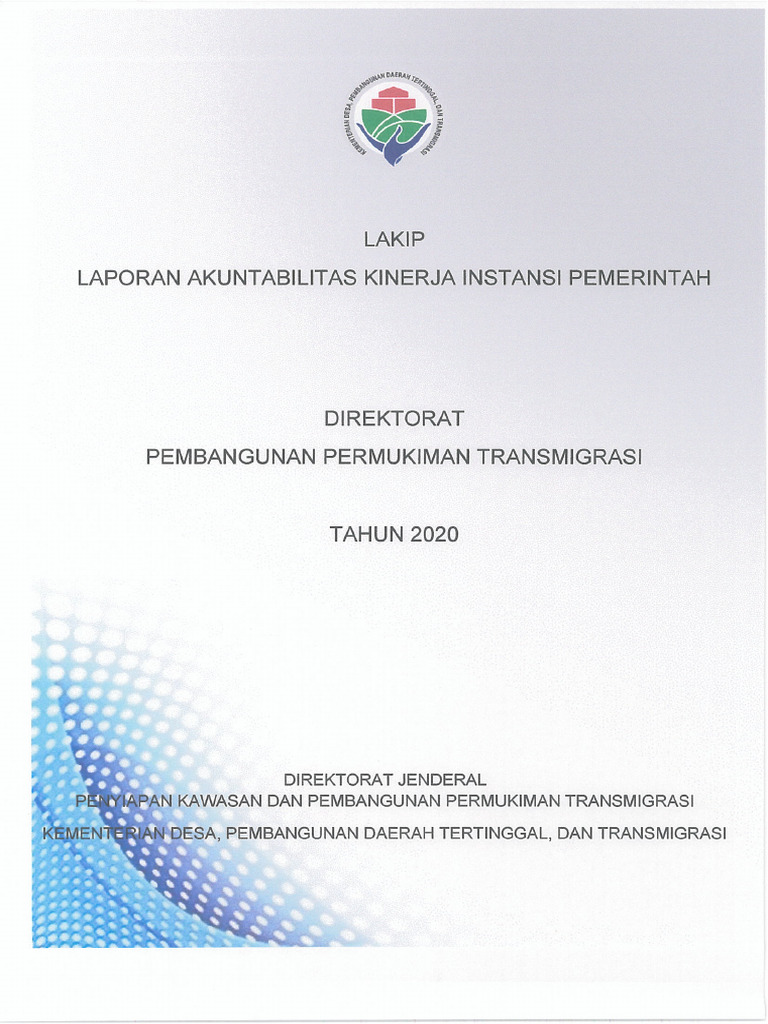 Lakip 2020 Dit | PDF