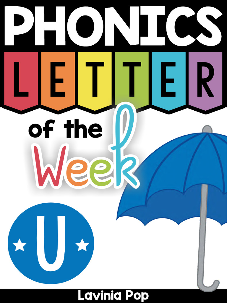 Letter of the Week U（字母u） | PDF | Books | Phonics