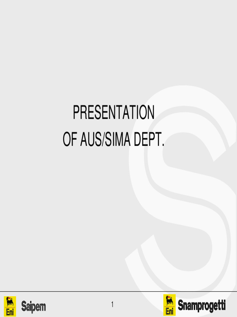 SIMA Presentation | PDF | Dredging | Port