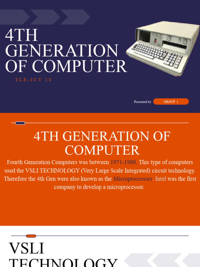 Fourth Gen Computers Explained | PDF | Integrated Circuit | Microprocessor
