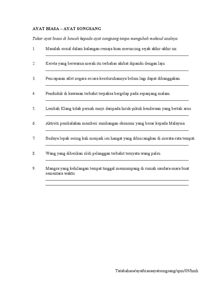Ayat Biasa | PDF