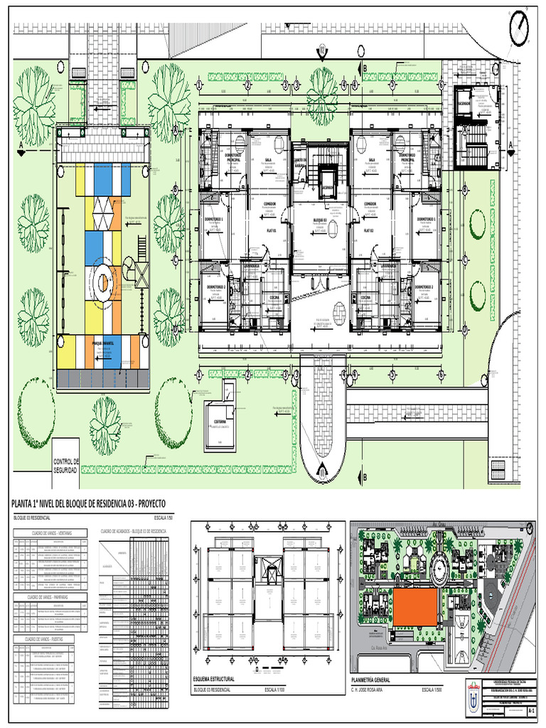 EJEMPLO PLANO PROYECTO-1ra PLANTA | PDF