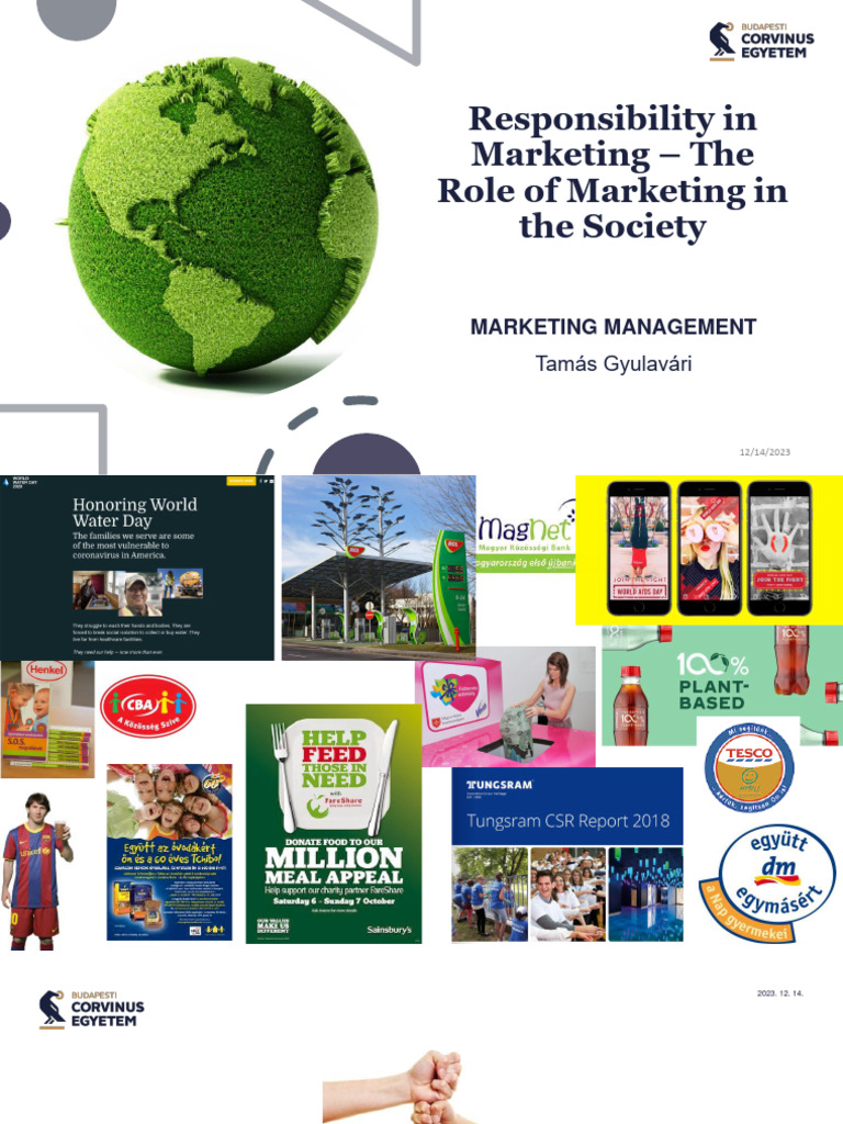 Marketin Management II | PDF | Corporate Social Responsibility | Business