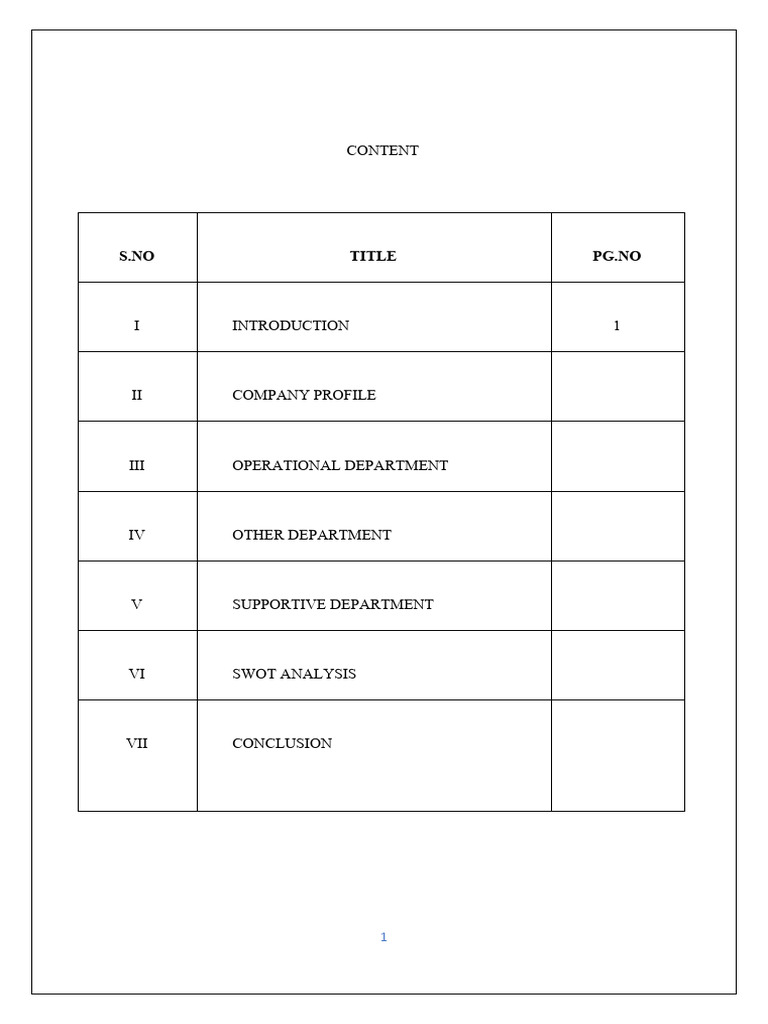 Internship Report (HOSPITAL) - 0RIGINAL | PDF