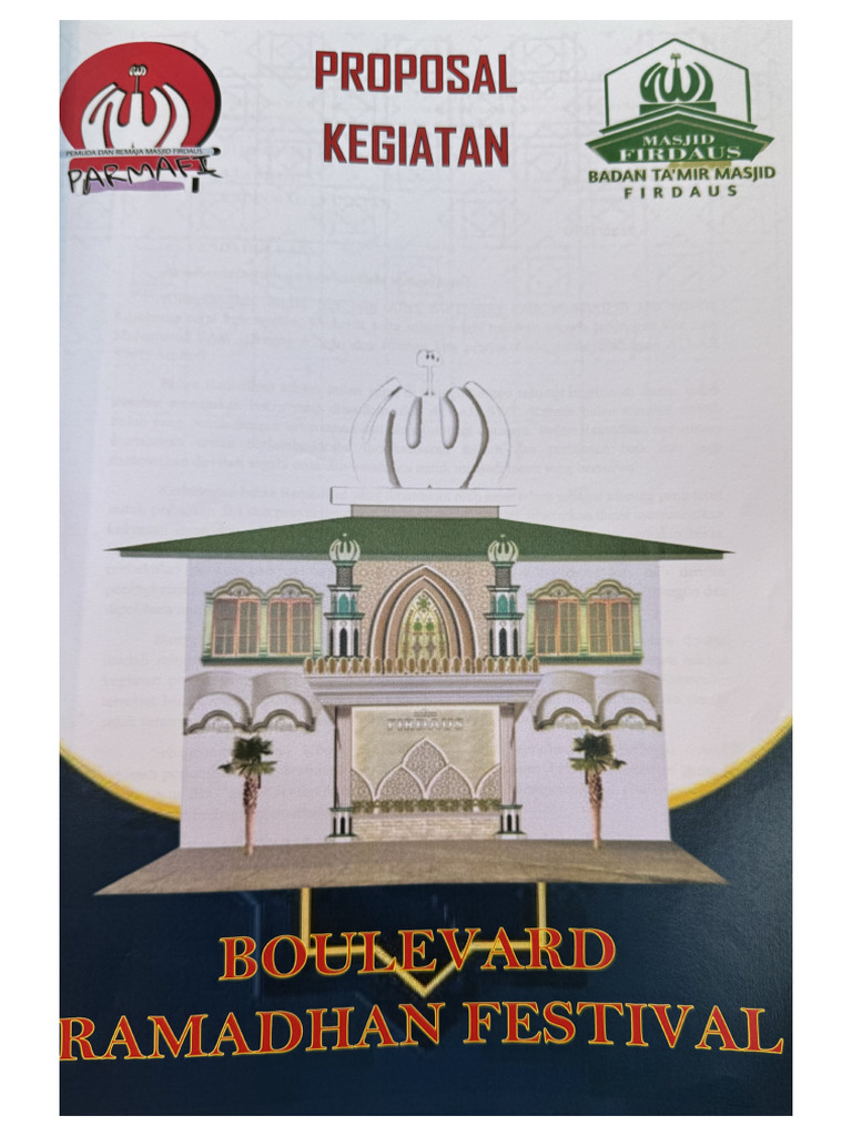 Proposal Kegiatan Fest Ramadhan | PDF