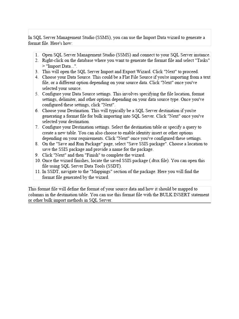 Stagging Tabel Creation | PDF