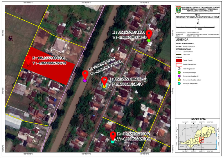 Peta Rencana Pengelolaan Lingkungan Hidup | PDF
