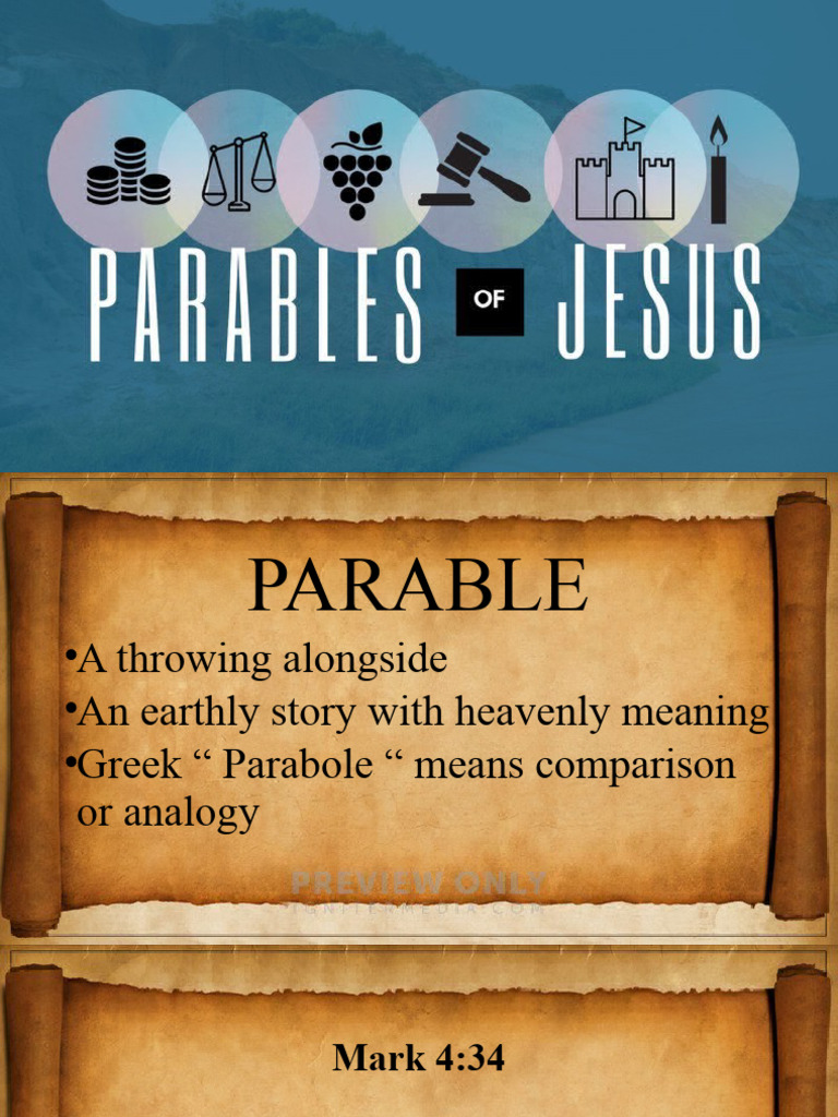 Parables 1 | PDF | Sowing | Jesus