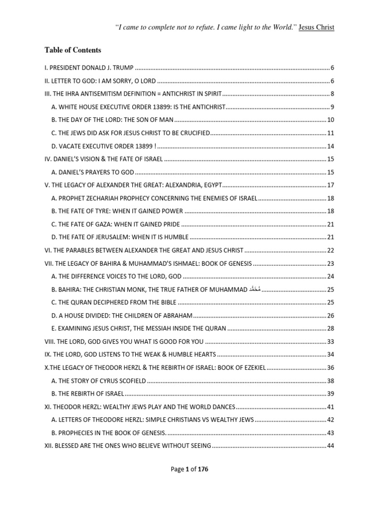 Letter 19 - The Last Letter To President Donald Trump | PDF | Jesus ...