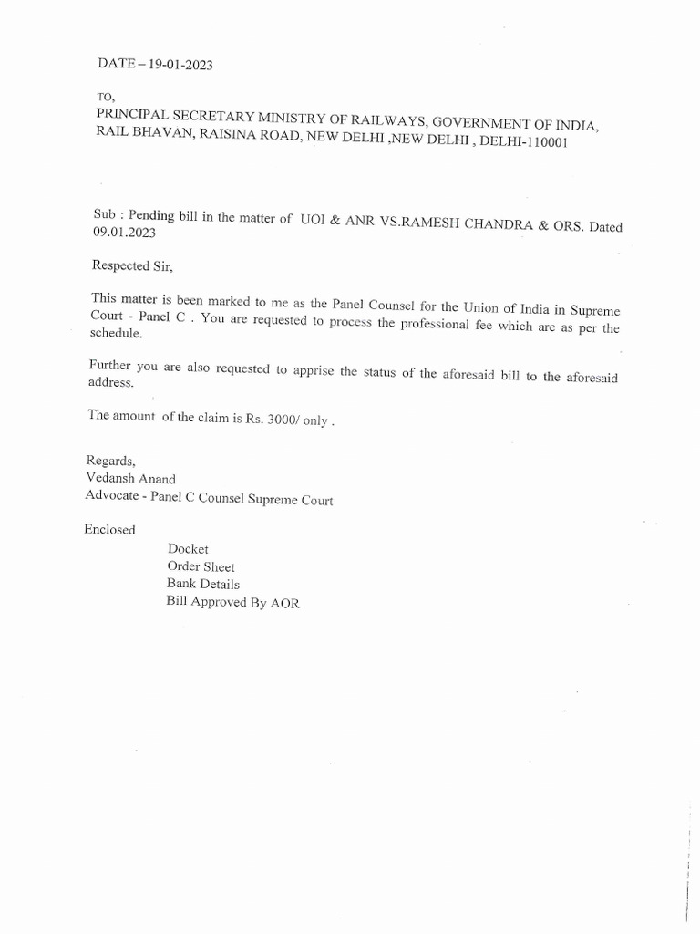 Uoi VS Ramesh Chandra & Ors 09.01.2023 | PDF