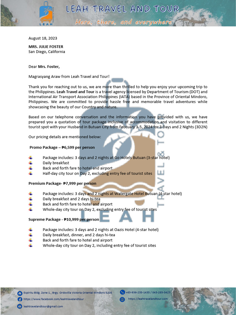 Balikbayan Couple Espiritu Leah Q | PDF | Precipitation