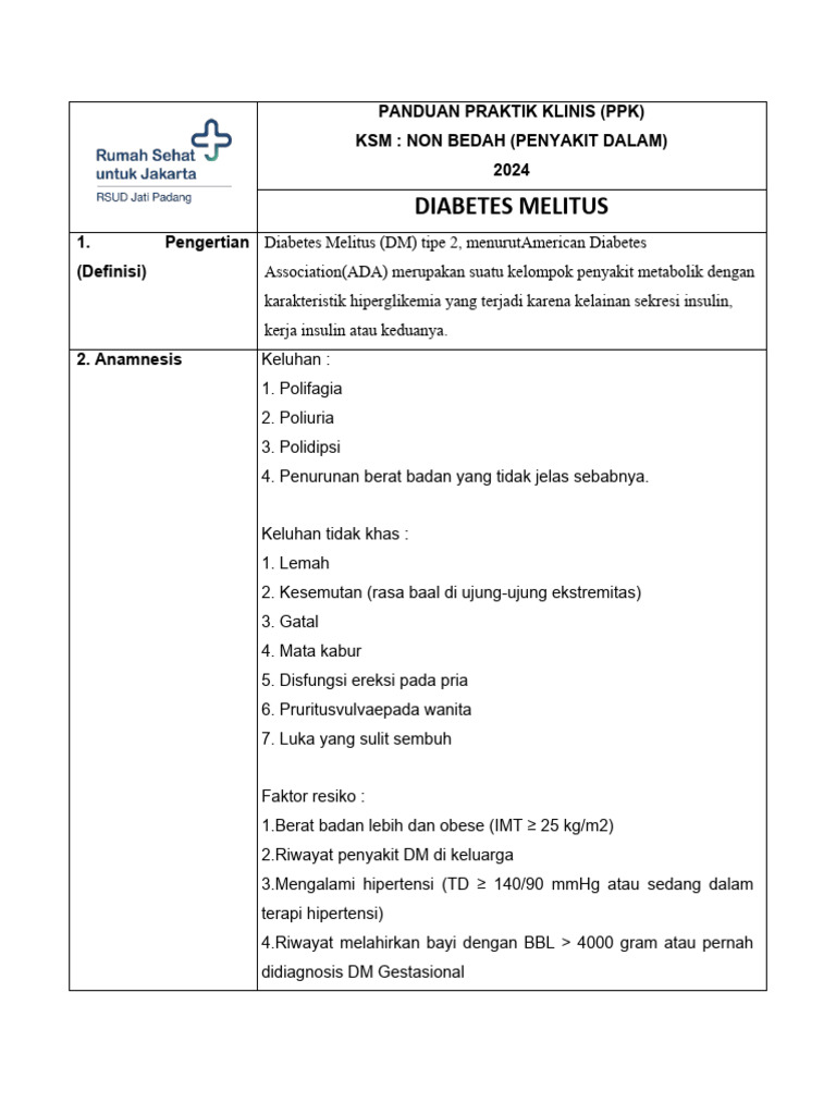 PPK DM Tipe 2 | PDF