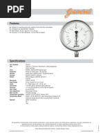 Pressure Gauge - Cataloge - GIC | PDF | Pressure | Pressure Measurement