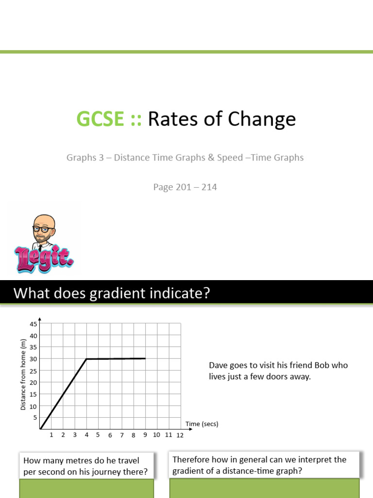 GCSE RatesOfChange | PDF | Acceleration | Speed