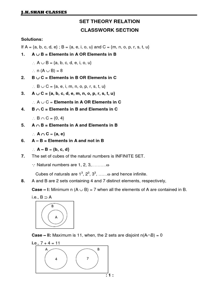 Set Theory Relation And Functions Pdf Function Mathematics Functions And Mappings 