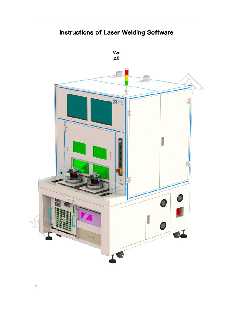 Instructions of Laser Welding Software | PDF | Graphical User ...