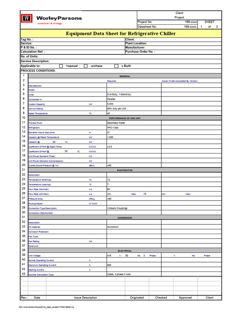 Olukunle Afeni - Datasheet Refrigerative Chiller | PDF | Refrigeration ...