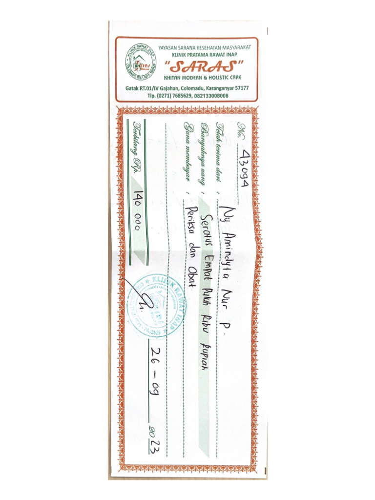 Kuitansi | PDF
