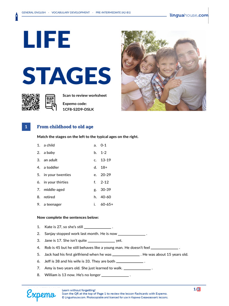 Life Stages British English Student | PDF | Language Arts & Discipline ...
