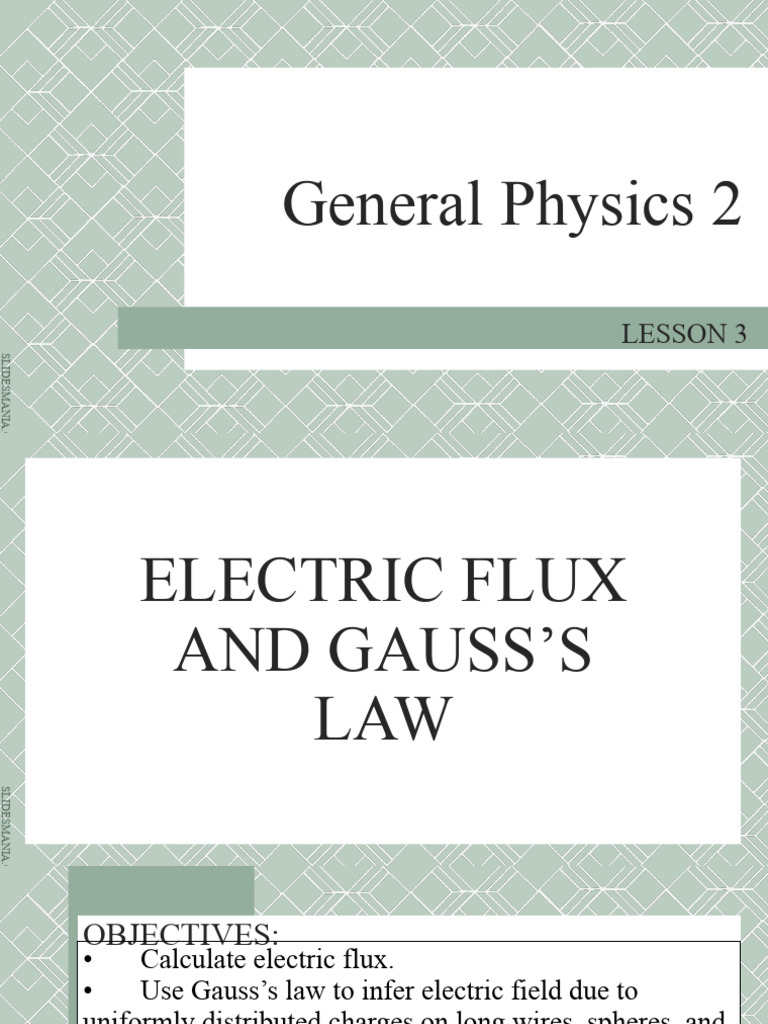 Electric Flux | PDF | Flux | Electric Field