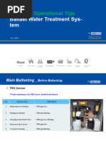 BalClor® Ballast Water Management Manual | PDF | Valve | Pump
