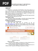 HDSD Khai Báo Nộp Phí CSHT TPHCM | PDF