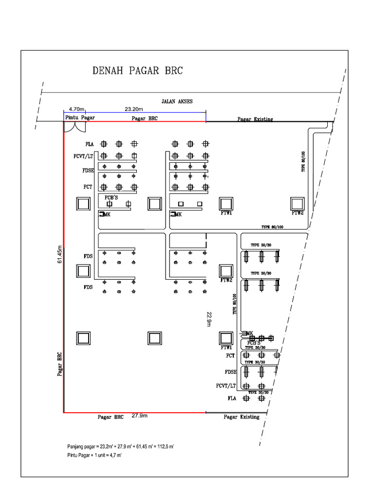Volume Pagar BRC | PDF