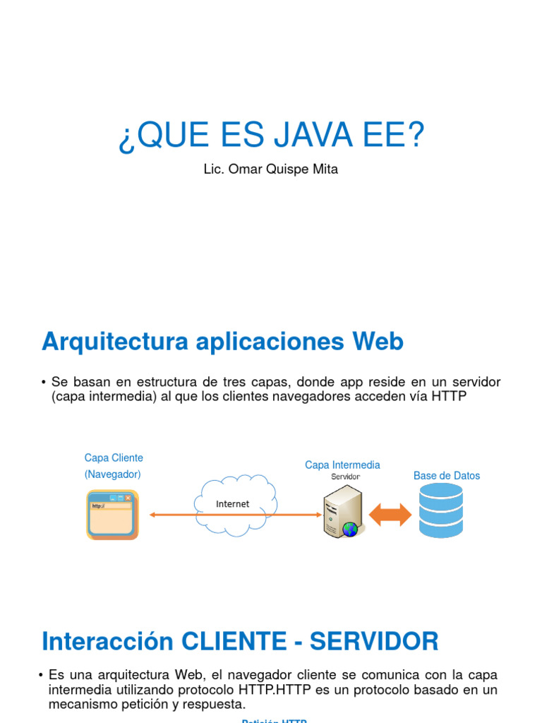 Que Es Java Ee | PDF | Java (lenguaje de programación) | Redes