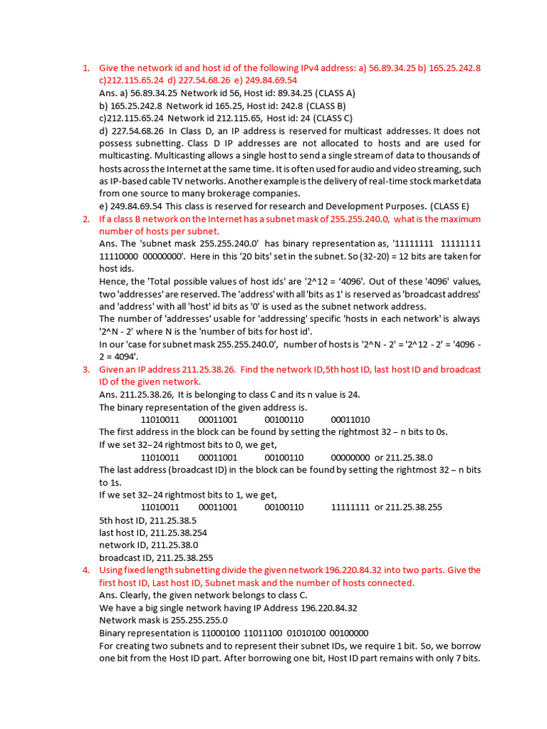 Co2 Problems | PDF | Ip Address | Computer Networking