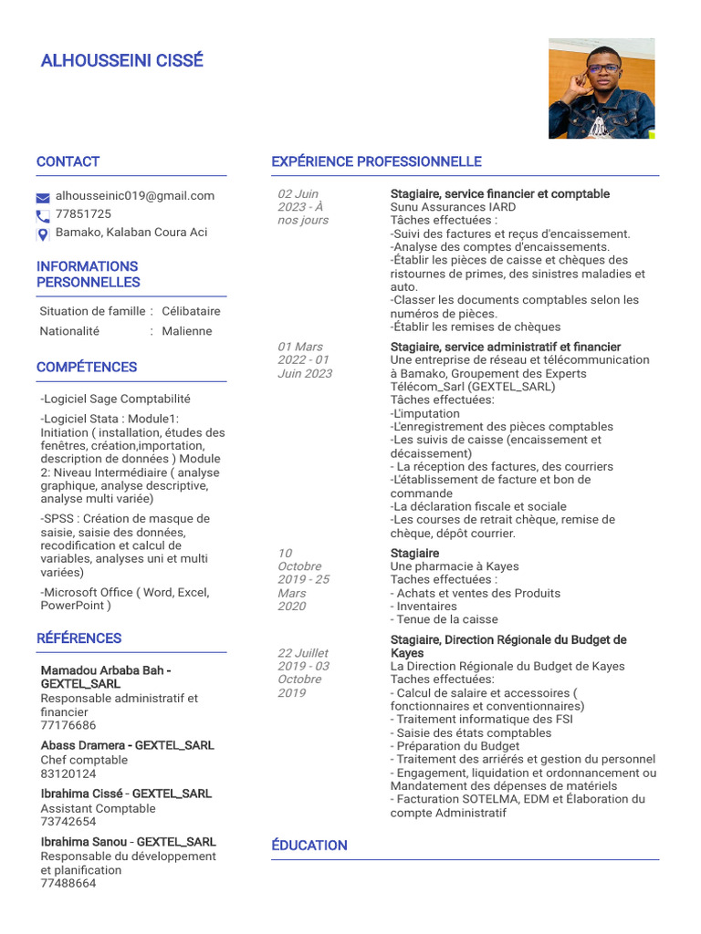 CV Actualisé 24 | PDF
