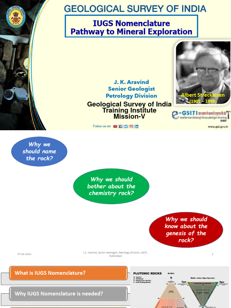IUGS Nomenclature JKA 07022024 | Download Free PDF | Igneous Rock ...