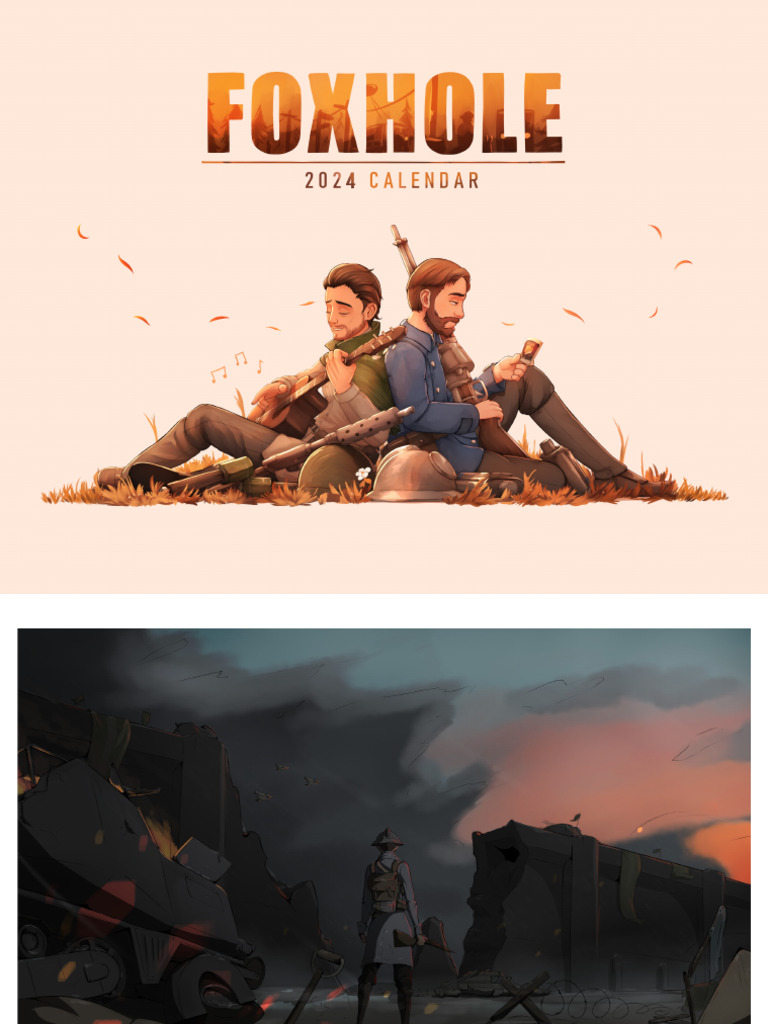 Foxhole 2024 Calender | PDF | Easter | Public Holiday