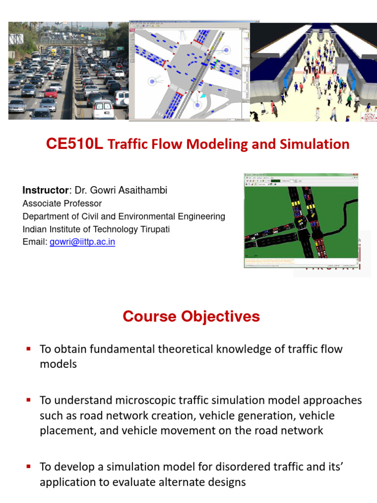 CE510L-Course Plan - Jan 2024 | PDF | Simulation | Science