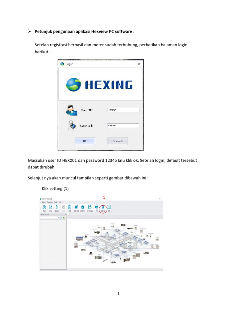 Petunjuk Pengunaan Aplikasi Hexview PC Software 1 Phase | PDF | Komputer | Teknologi & Rekayasa