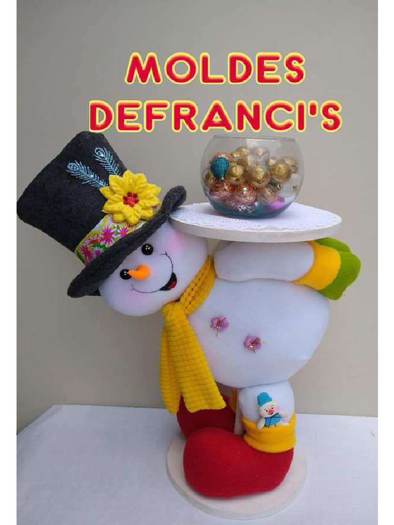 Boneco de Neve Pra Bandeja | PDF