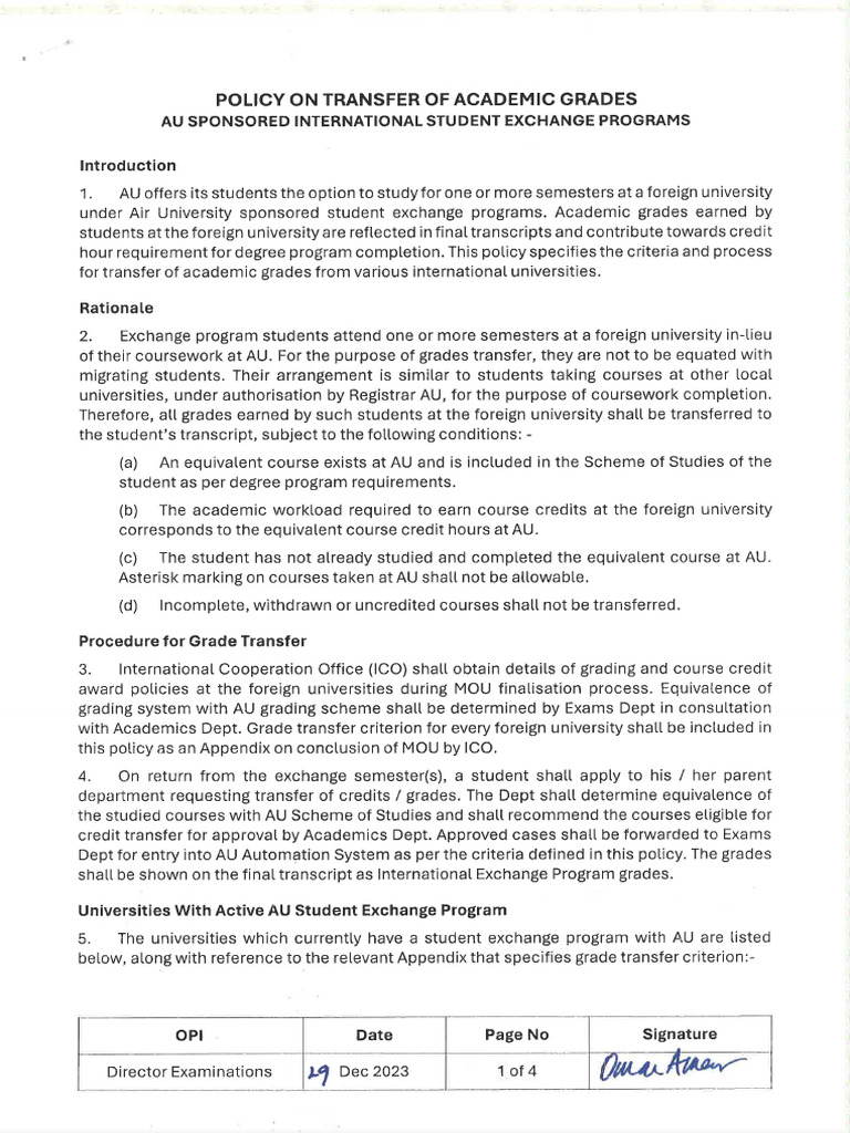 Policy_on_Transfer_of_Academic_Grades | PDF