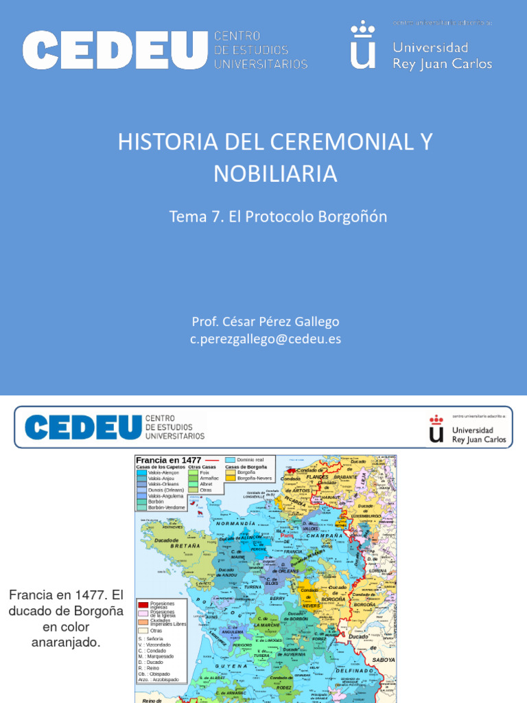 Tema 7. El Protocolo Borgoñón (2) | PDF