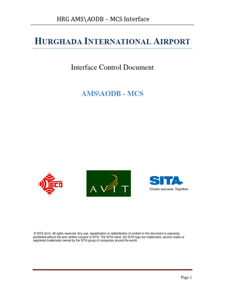 HRG AMSAODB - MCS Interface Control Document v1.1 - AS - 14062013 | PDF ...