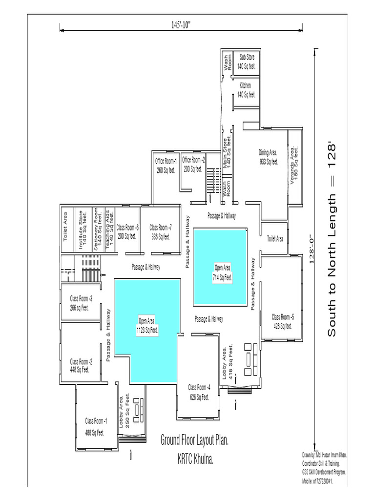 KRTC Khulna-Ground Floor Plan | PDF | Queensland Heritage Register ...