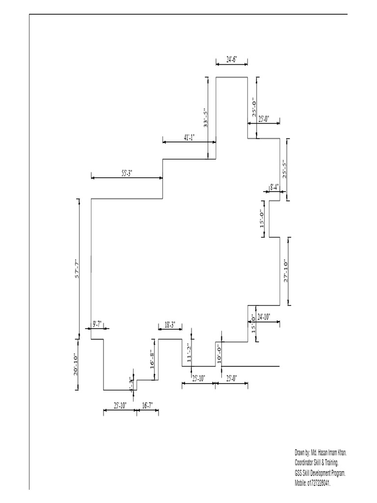 KRTC Khulna-Building Area Plan | PDF