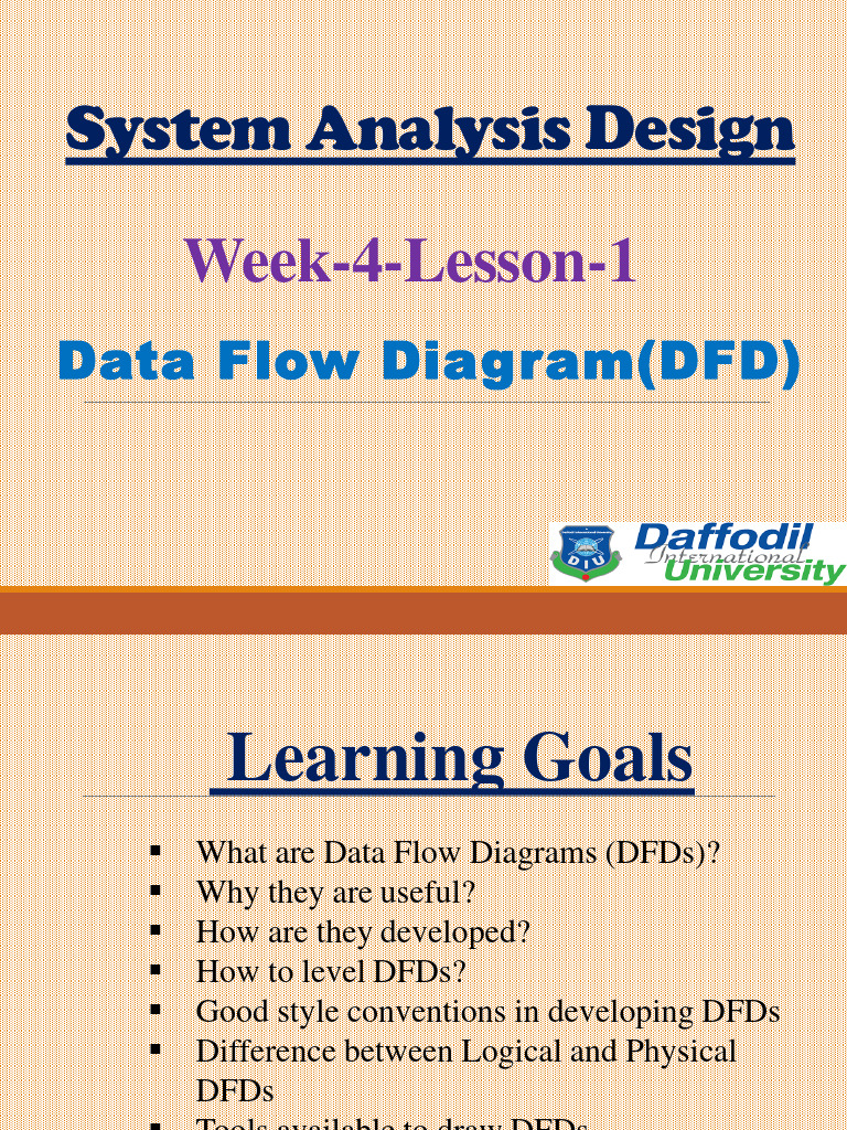 WK 4 Data Flow Diagram (DFD) | PDF | Computing | Information Technology