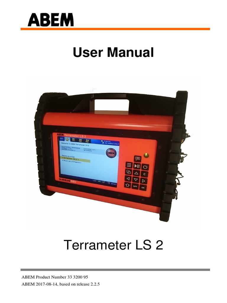Terrameter Ls 2 User Manual Pdf Computer Keyboard Menu Computing 